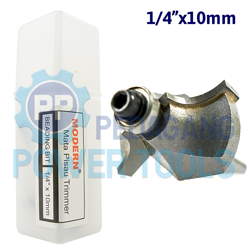 Jual MATA BEADING BIT 10 MM MESIN PROFIL KAYU WOOD TRIMMER ROUTER BIT ...