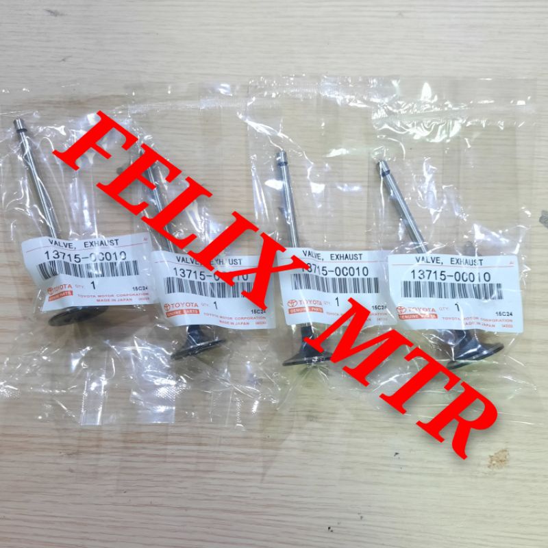 Jual KLEP EX EXHAUST ATAU KLEP API TOYOTA INNOVA BENSIN 1TR | Shopee ...