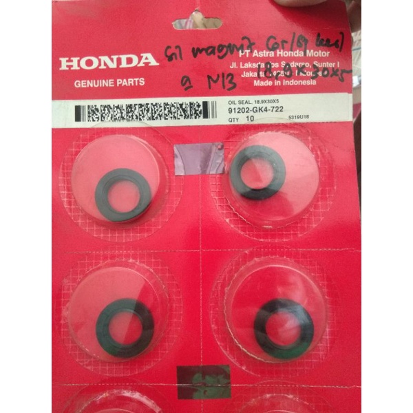 Jual Seal Magnet Magnit Kecil Grand Supra 18.9 30 35 Honda Genuine ...