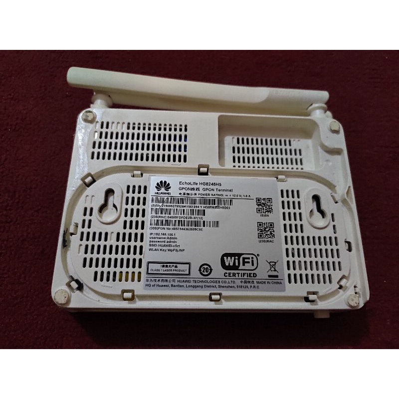 Jual ROUTER Huawei EchoLife HG8245H5 GPON 2nd | Shopee Indonesia
