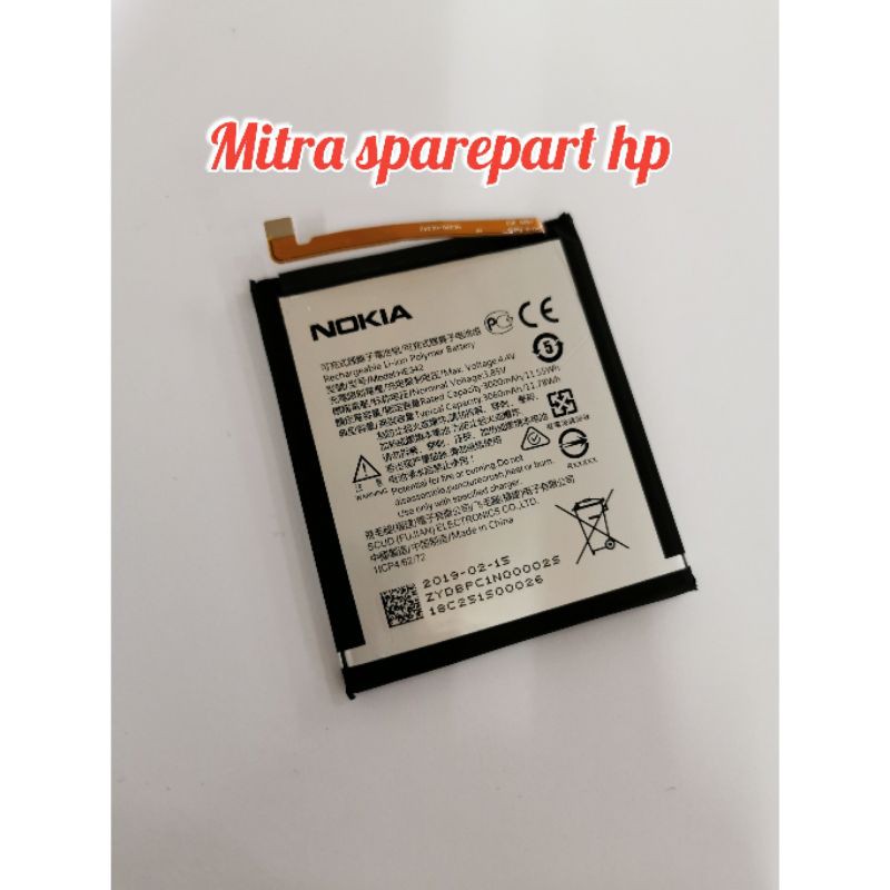 Jual BATERAI BATERE BATTERY NOKIA 6.1 PLUS NOKIA X6 HE342 HE-342 ORIGINAL | Shopee Indonesia