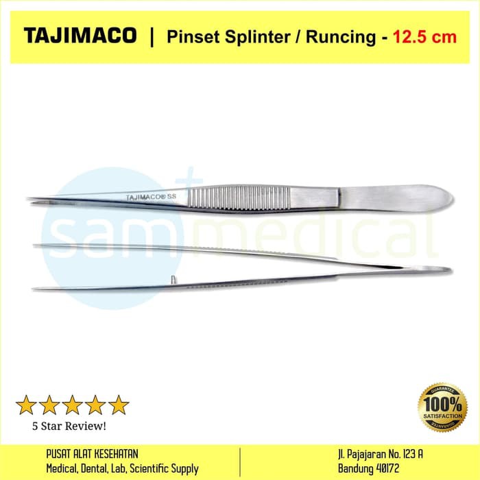 Jual Tajimaco Pinset Splinter / Forcep Splinter 12.5 cm | Shopee Indonesia