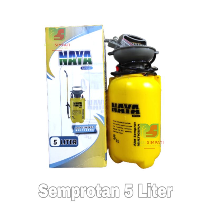 Jual Sprayer 5 liter tangki semprot / semprotan tanaman multiguna NAYA ...