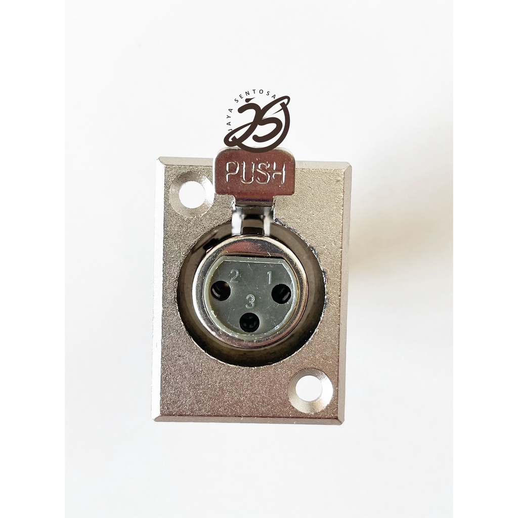 Jual SOCKET CANON CHASIS BESI PANJANG 2.6 X 3.6 X 3cm FEMALE COVER ...