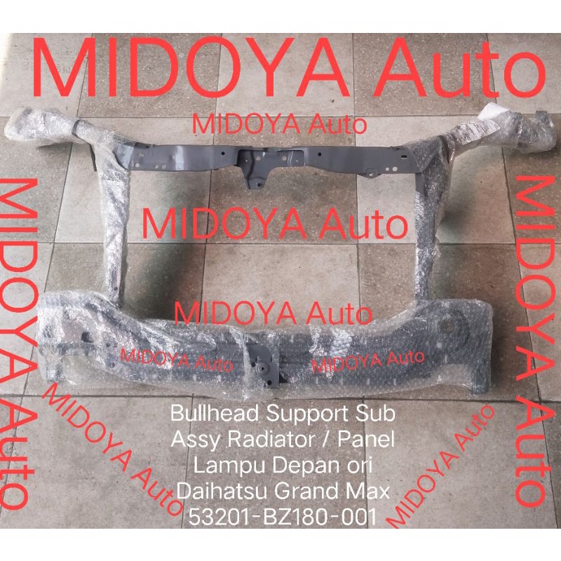 Jual Bullhead Support Sub Assy Radiator Daihatsu Grand Max ori 53201 ...