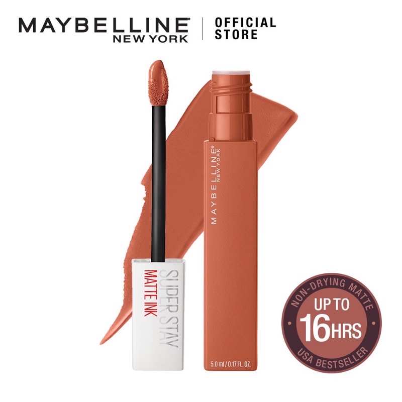 Jual MAYBELLINE SUPERSTAY MATTE INK LIPCREAM LIPSTICK NO.75 75 FIGHTER ...