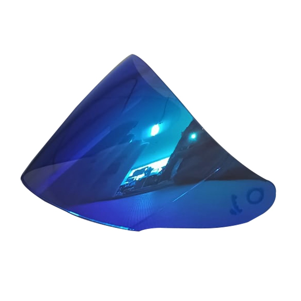 Jual FLAT VISOR KYT DJ MARU/GALAXY/INK CENTRO - IRIDIUM BLUE | Shopee Indonesia