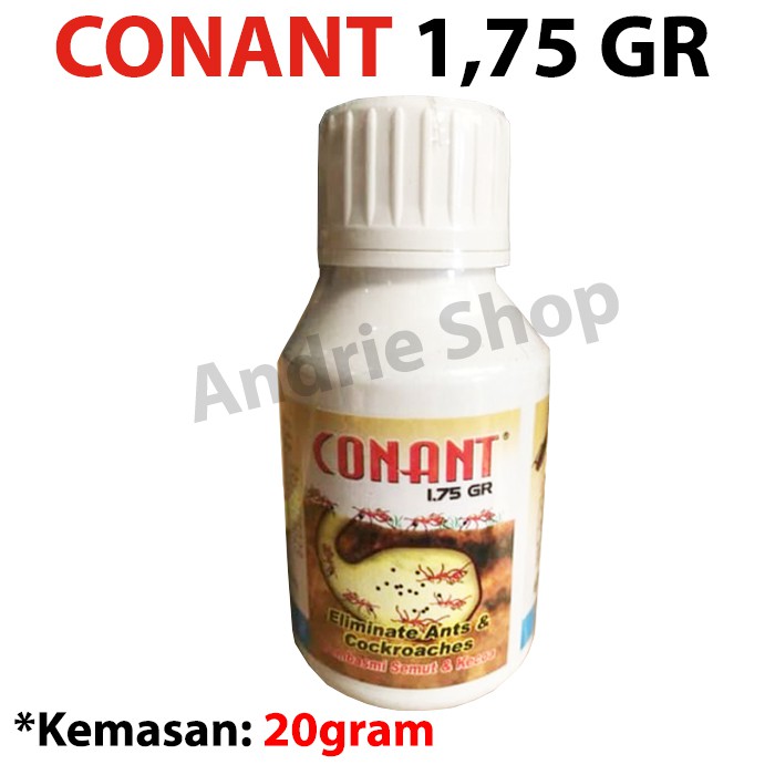 Jual CONANT 1,75 GR Kemasan 20 gram Pembasmi / Racun Semut dan Kecoa ...
