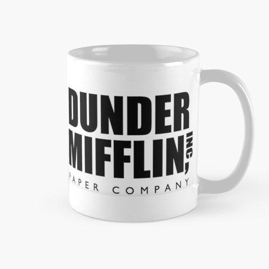 Jual Mug The Office Dunder Mifflin Logo | Shopee Indonesia