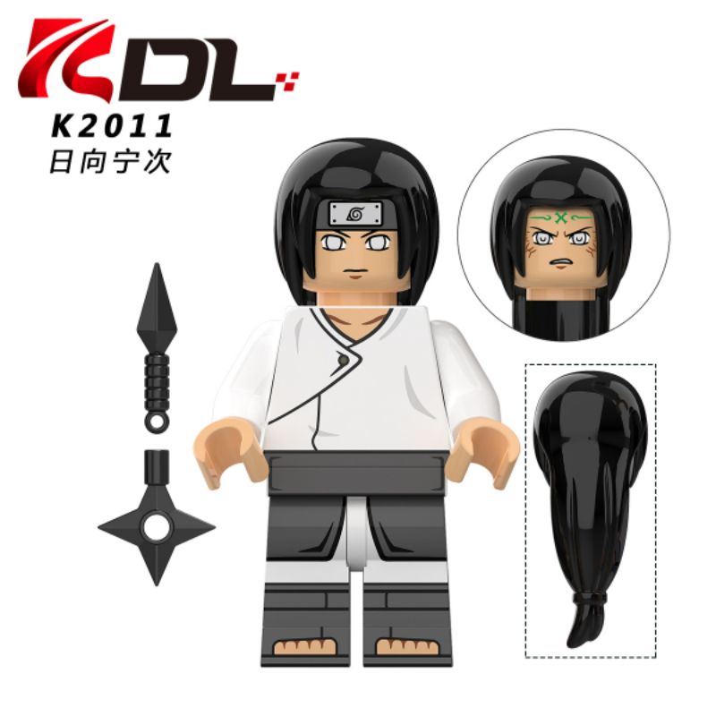 Jual mainan minifigure naruto k2011 neji hyuga leg0 ninja bootleg manga ...