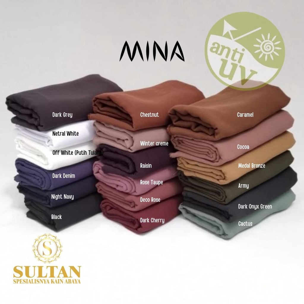 Jual kain mina anti UV SULTAN bisa kelipatan 0.1 meter vintage ...