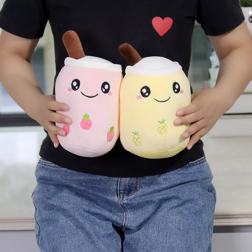 Jual Boneka Boba Milk Tea Bubble Drink Minuman Plush Doll Premium Murah ...