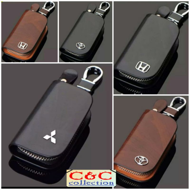 Jual dompet kunci gantungan kunci mobil kulit PU super tipe smartkey ...