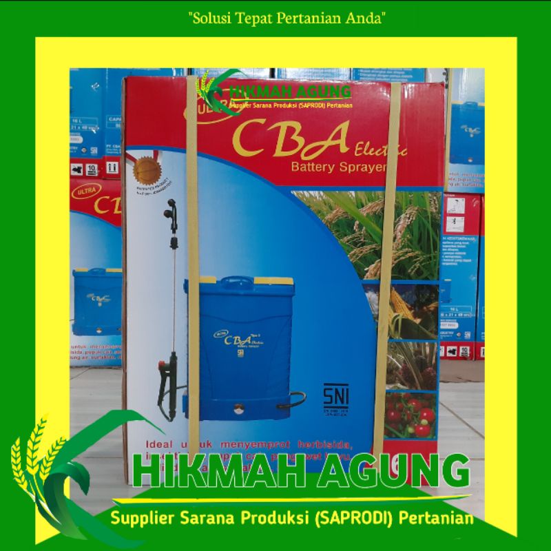 Jual SPRAYER ELEKTRIK CBA 16 LITER TIPE 3 TANGKI SEMPROT ORIGINAL | Shopee Indonesia