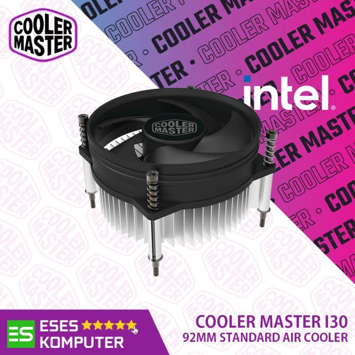 Jual HSF Cooler Master i30 Air CPU Cooler | 92mm Low Noise Fan | Shopee ...