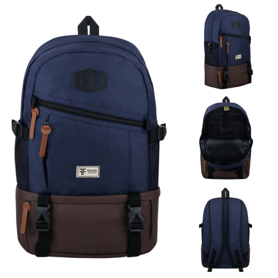 Jual TAS RANSEL UNISEX BACKPACK TRIPLE F PREMIUM ORIGINAL | Shopee ...
