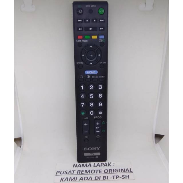 Jual REMOTE REMOT TV SONY BRAVIA LED LCD RM-GA022 ORIGINAL ASLI ...