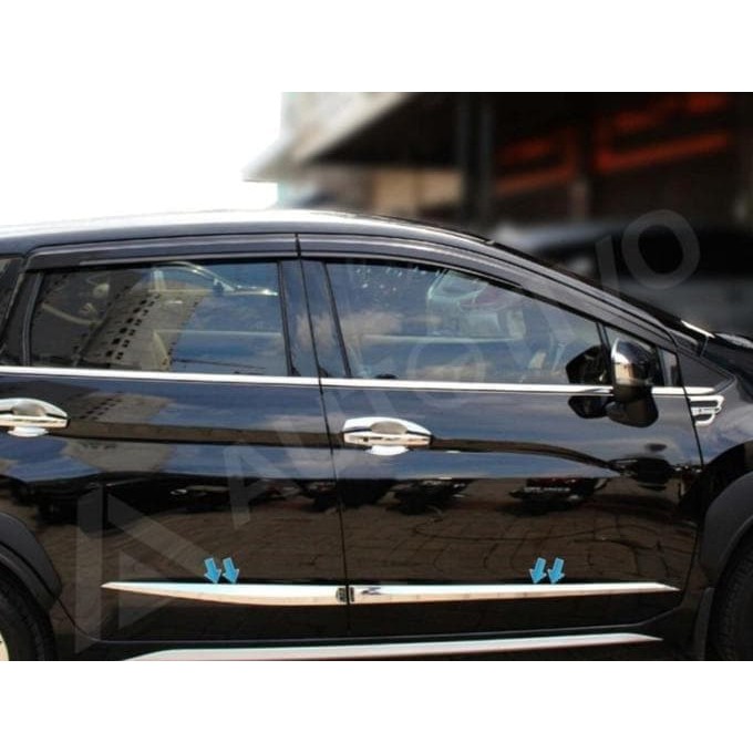 Jual LIST LIS BODY SIDE BODY MOULDING CHROME KROM MITSUBISHI XPANDER ...