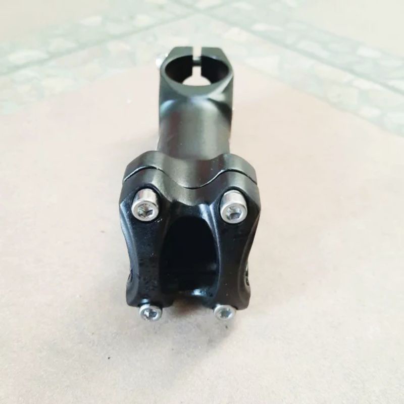 Jual STEM SEPEDA MTB SEPEDA GUNUNG OVERSIZE 31.8 ZUES ALLOY HITAM 9cm ...