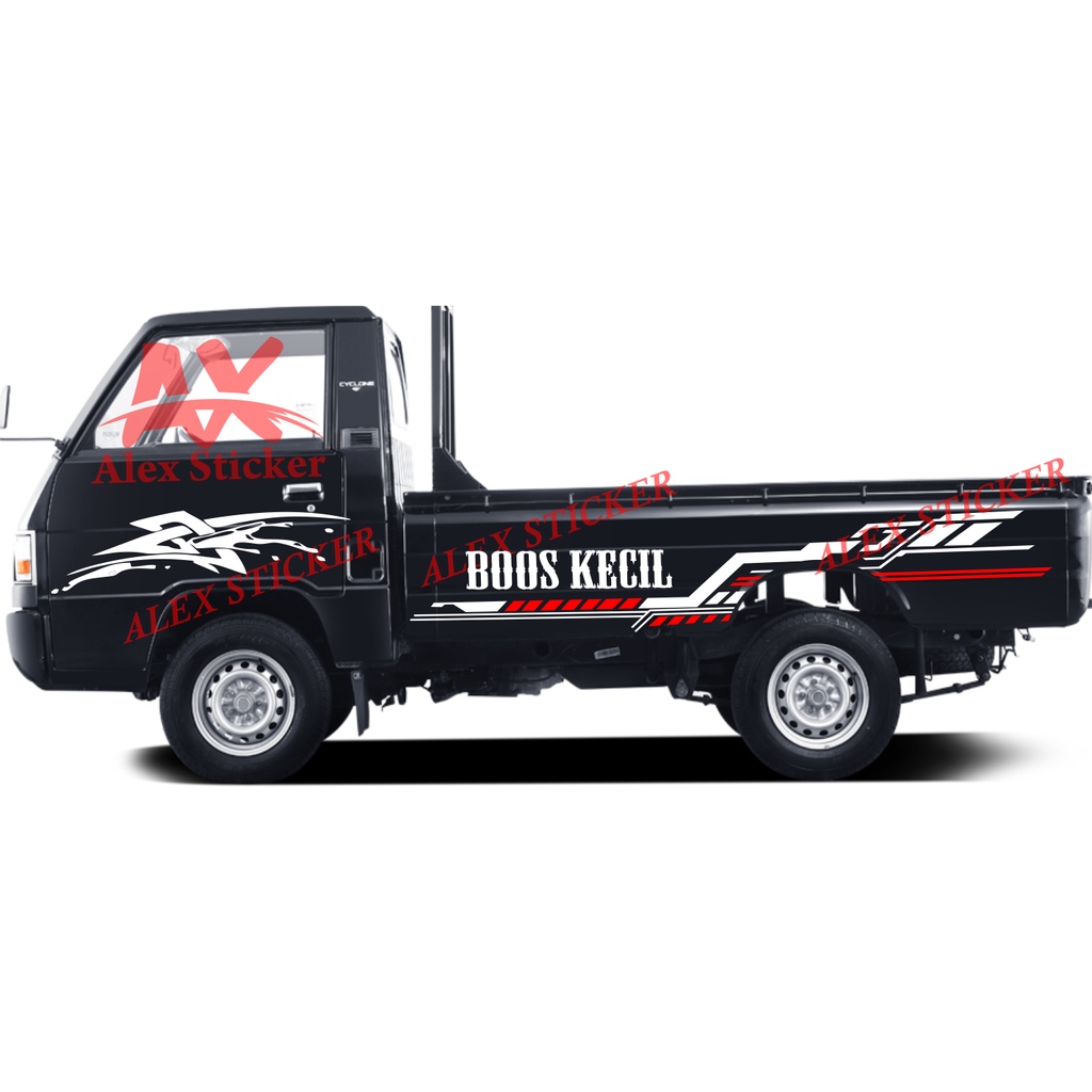 Jual CUTTING STIKER PICK UP STICKER MOBIL MITSUBISHI PICK UP L300 ...