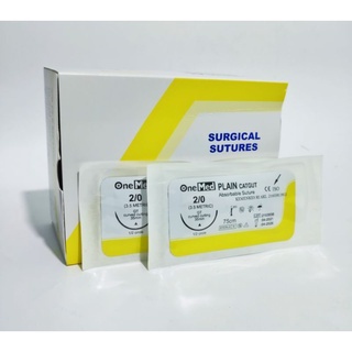Jual Catgut Plain dan Jarum Onemed | Benang dan Jarum Jait Onemed - Uk ...