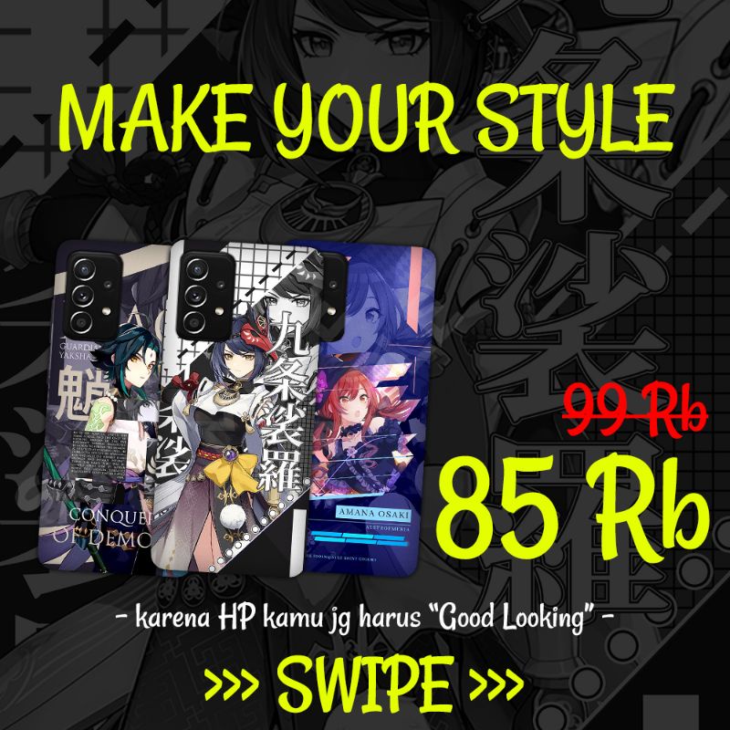 Jual Custom Phone Case Premium [Hardcase/Softcase/Tempered Case ...