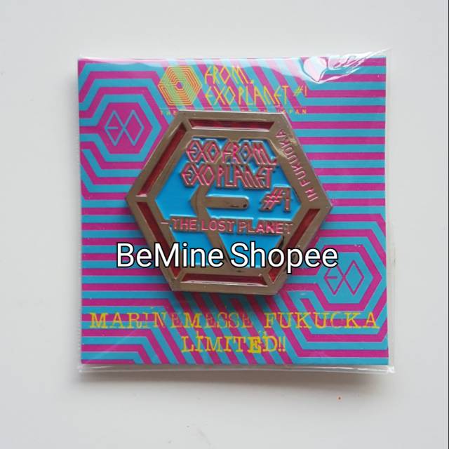 Jual EXO OFFICIAL PIN BADGE EXO PLANET #1 THE LOST PLANET JAPAN CONCERT ...