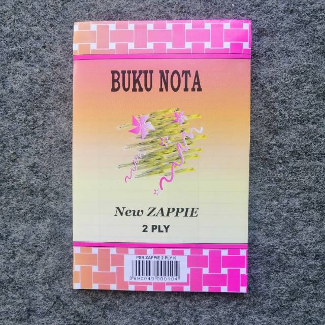 Jual Buku Nota 2 Ply Ukuran Kecil BUKAN NCR Nota Pasar tanpa CARBON ...