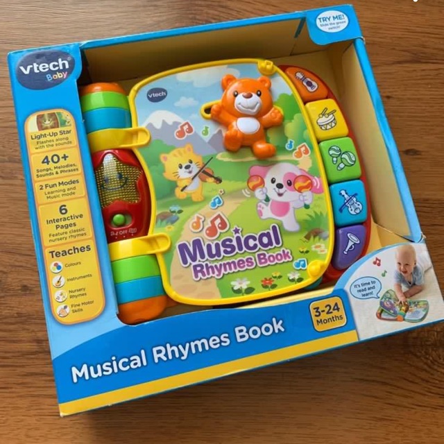 Jual Vtech Musical Rhymes Book | Shopee Indonesia
