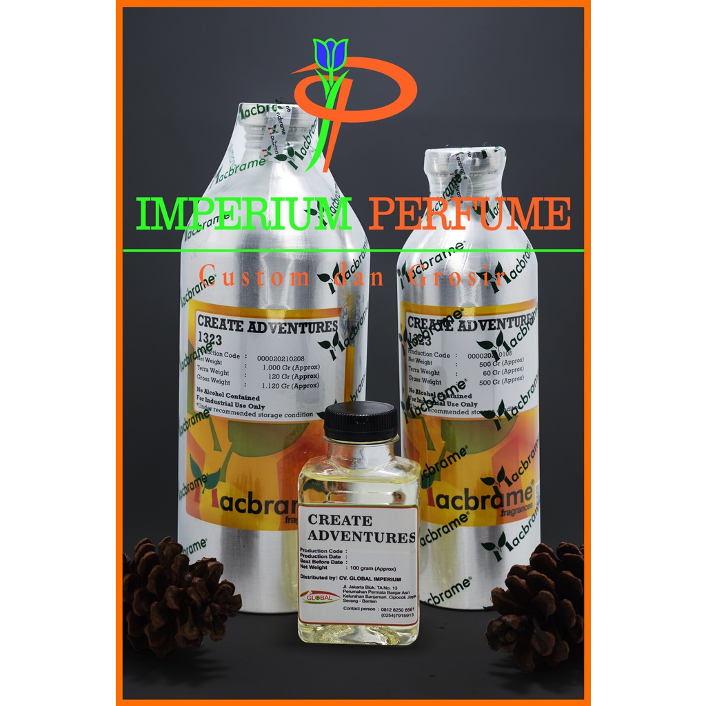 Jual CREATE ADVENTURES BIBIT PARFUM MURNI BY MACBRAME 1 KG. (CREED ...