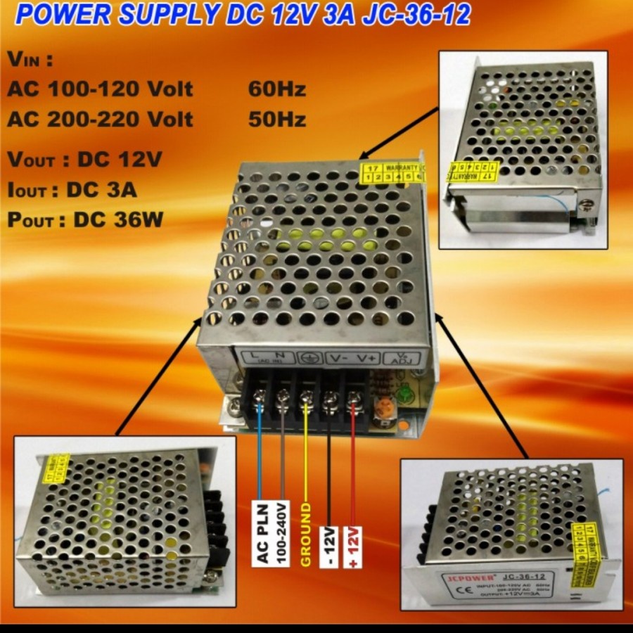 Jual Power Supply 3A 12V | Shopee Indonesia