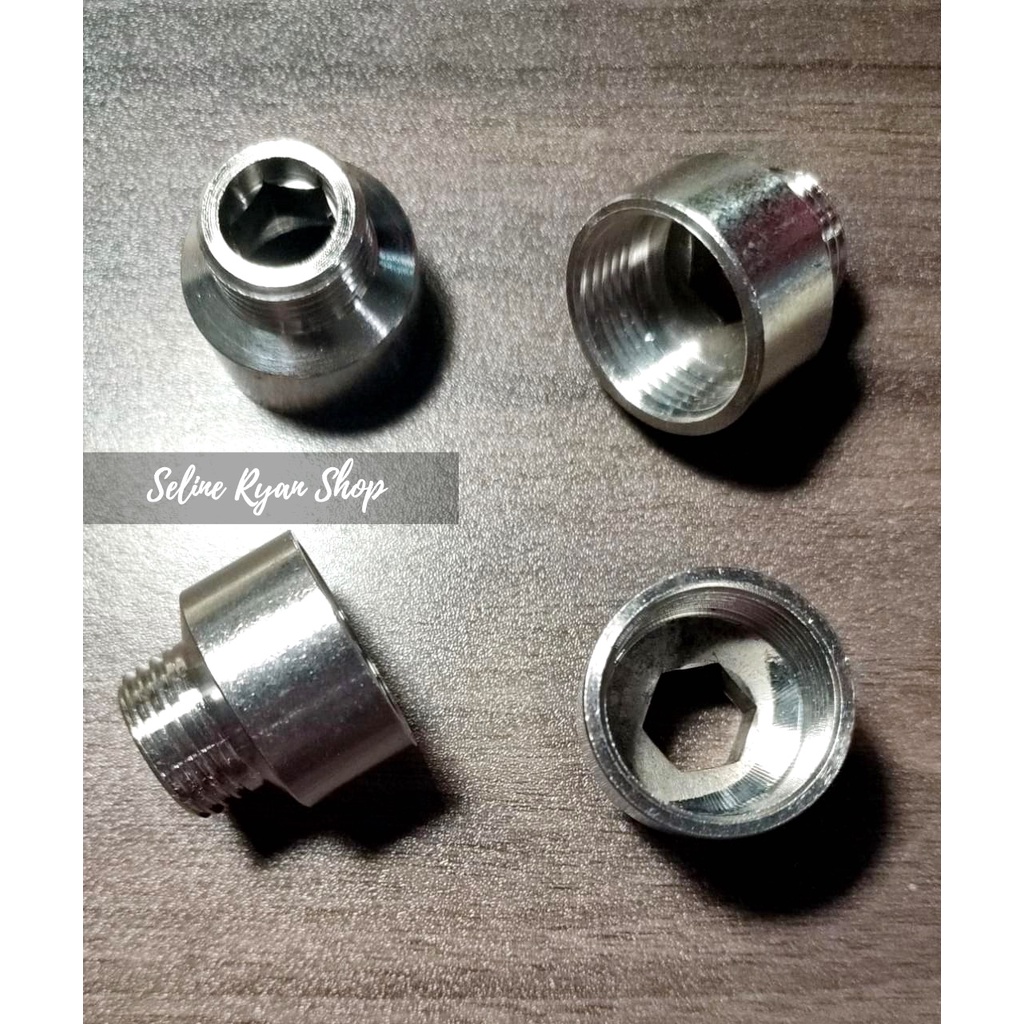 Jual Overloop / Verlop Stainless Sambungan Kran / Pipa 3/4" ke 1/2 ...