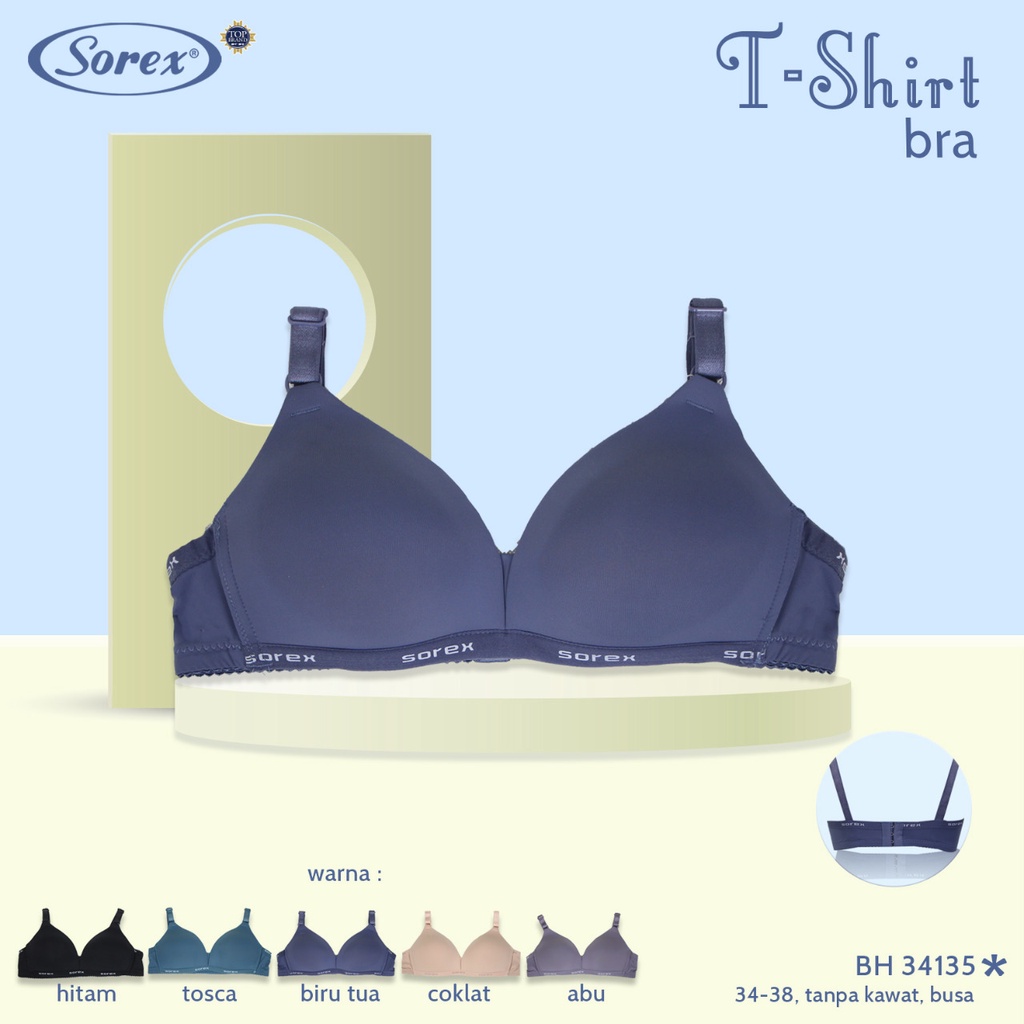 Jual SOREX Bra BH Lis Sorex Tanpa Kawat dan Busa Tipis / Sorex 34135 / Sorex 34211 | Shopee ...