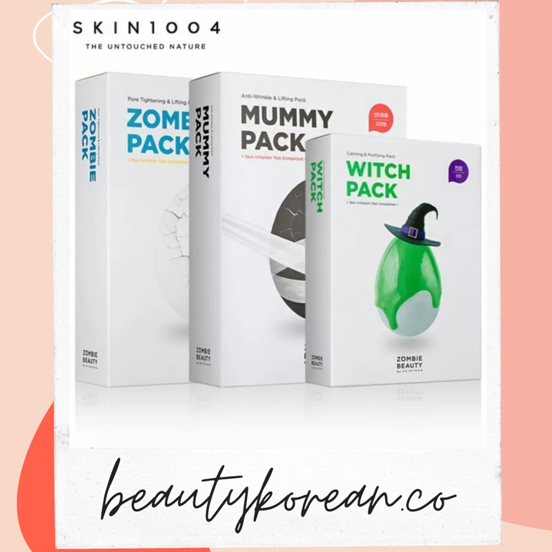 Jual SET SKIN1004 SKIN 1004 ZOMBIE BEAUTY PACKAGE (ZOMBIE PACK + MUMMY ...