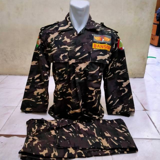Jual Seragam BANSER - Seragam PDL Banser - Seragam Loreng Banser ...
