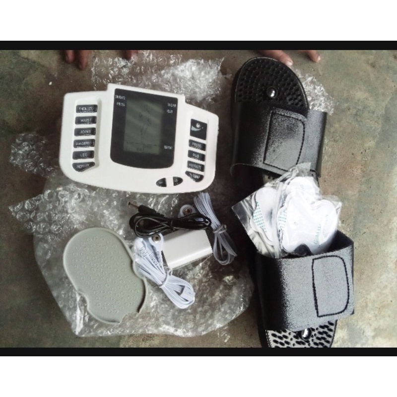 Jual Alat terapy PIJIT + sandal foot massager Electrical Muscle ...