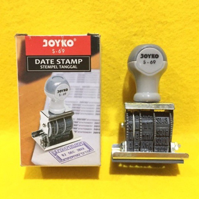 Jual Stempel Tanggal Received JOYKO S69/Date Stamp Stempel Tanggal ...