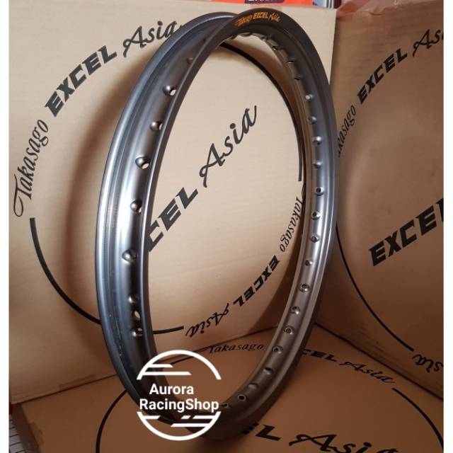 Jual Velg Takasago Excel 17 x 185 warna Titanium | Shopee Indonesia