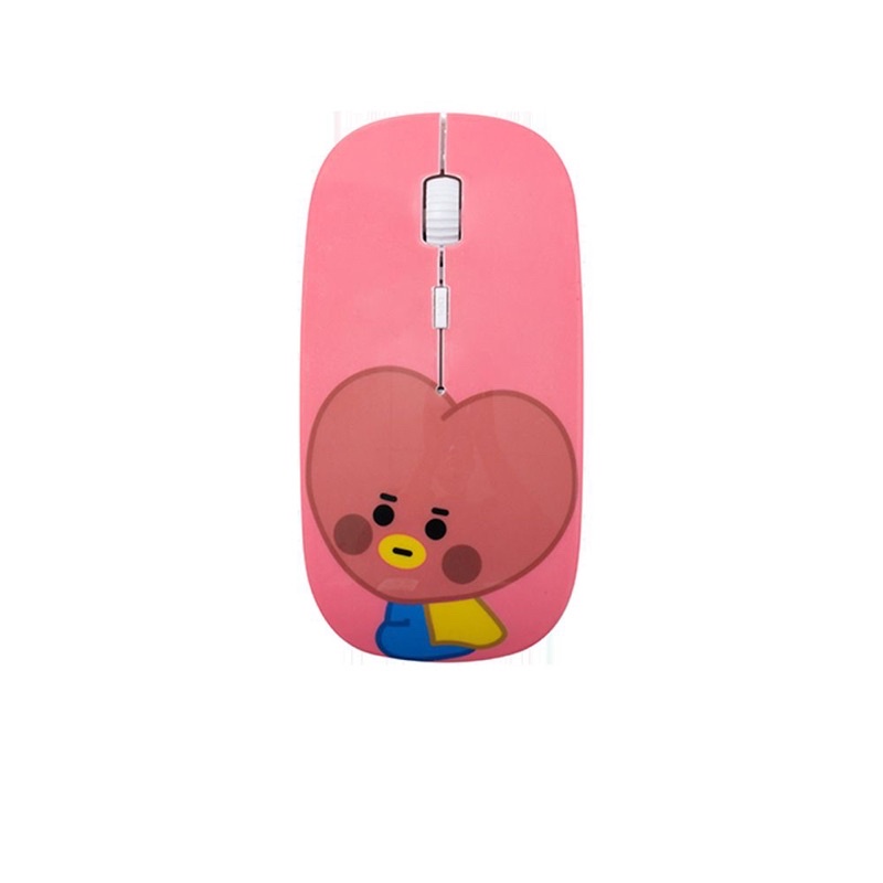 Jual WANNABUY - WIRELESS MOUSE BT21 - BTS - KPOP - BISA COD | Shopee ...
