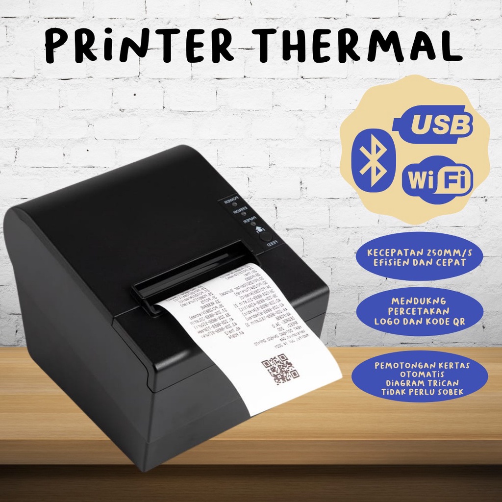 Jual PRINTER THERMAL CETAK STRUK 80MM, 57MM, 58MM | Shopee Indonesia