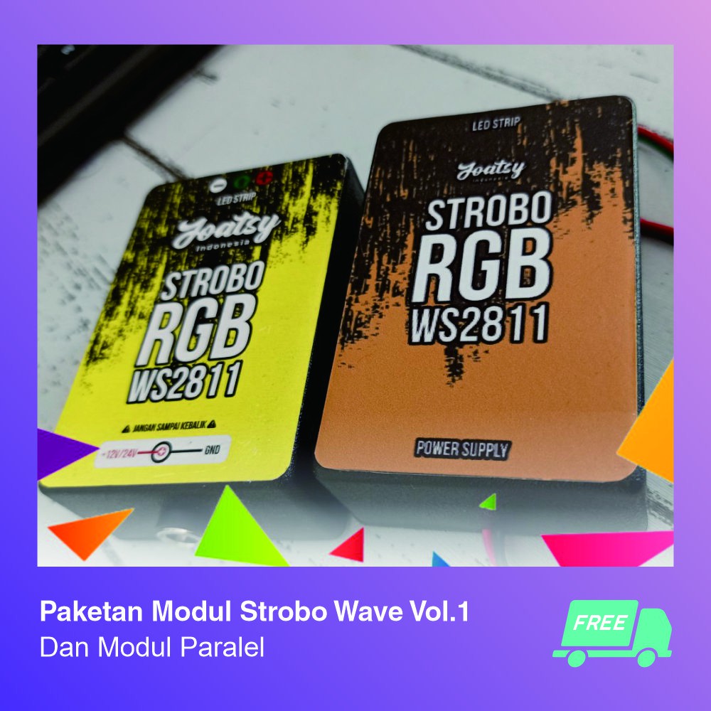 Jual Paket Modul Strobo Paralel dan Modul Strobo Wave Vol.1 - Modul ...