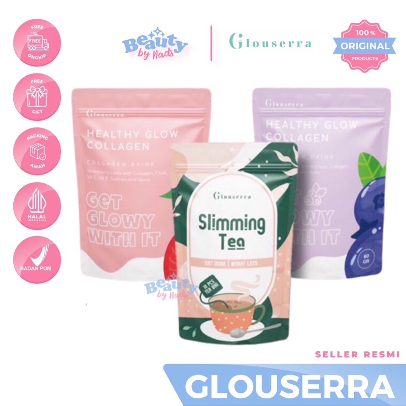Jual BEAUTYBY.NADS | COLLAGEN SLIMMING TEA DRINK BY GLOUSERRA HEALTHY ...