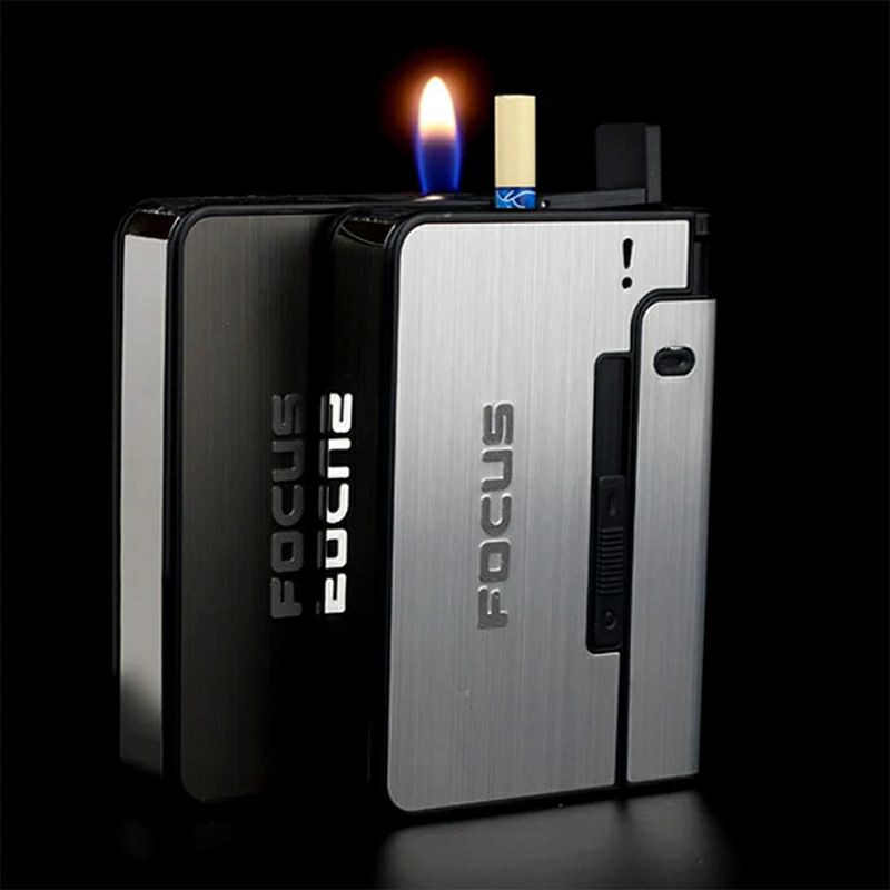 Jual CASING ROKOK FOCUS 100% ORIGINlAL OTOMATIS DENGAN KOREK - 2 IN 1 ...
