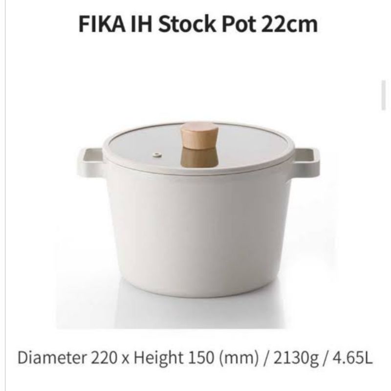 Jual Fika Neoflam deep pot 22cm | Shopee Indonesia