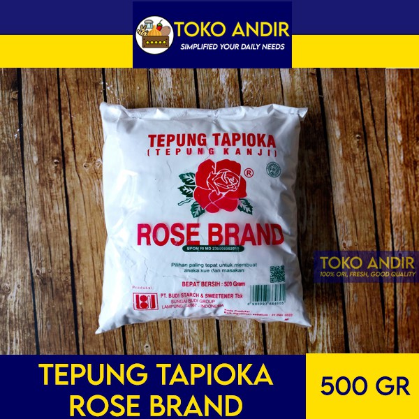 Jual Tepung Tapioka Rose Brand 500gr | Shopee Indonesia