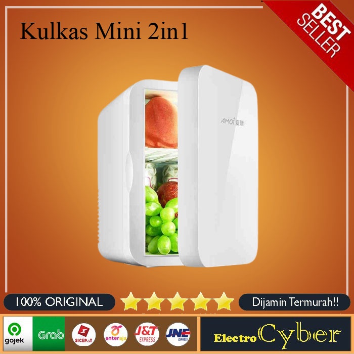 Jual Kulkas Mini Mobil 2in1 Cooler Warmer 8L - HD-8L | Shopee Indonesia