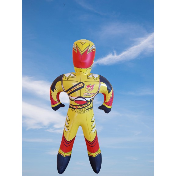 Jual Balon Boneka Karakter Bima Superhero Indonesia Lucu Warna Kuning ...