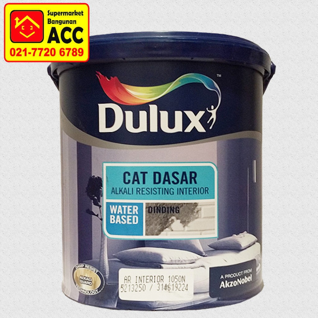Jual Dulux Alkali Resisting Primer Cat Dasar Tembok Interior 2,5liter | Shopee Indonesia