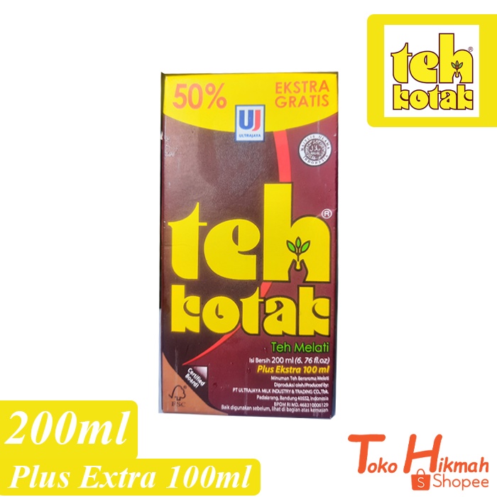Jual Teh Kotak - Netto 300 ml (Kemasan Extra 200 + 50%) | Shopee Indonesia