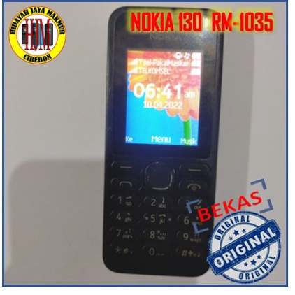 Jual NOKIA 130 RM-1035 BEKAS ORI | Shopee Indonesia